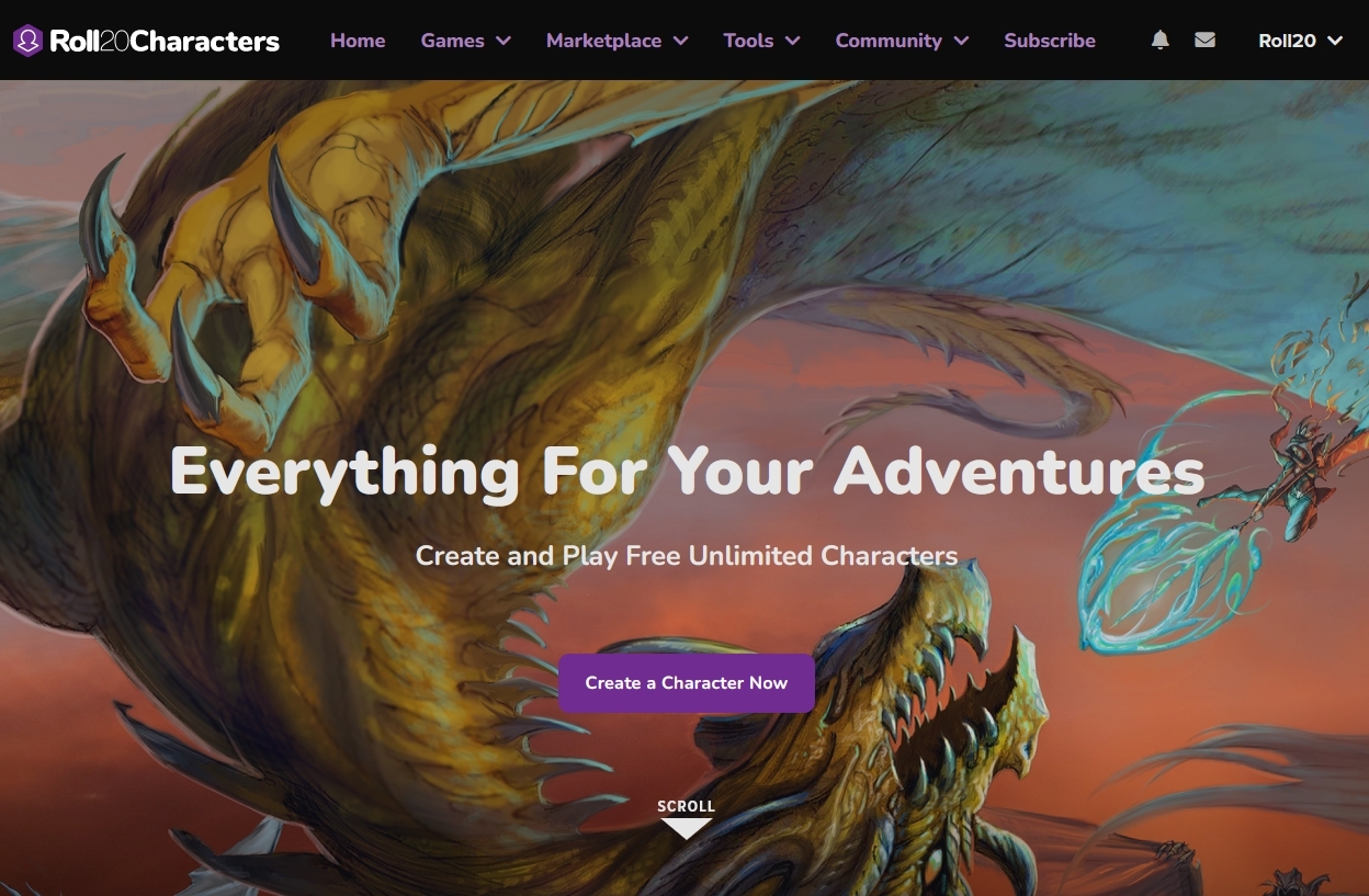 Roll20 Characters – Roll20 Help Center