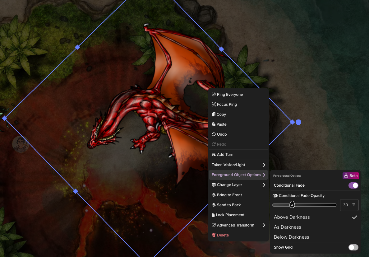 Foreground Layer – Roll20 Help Center