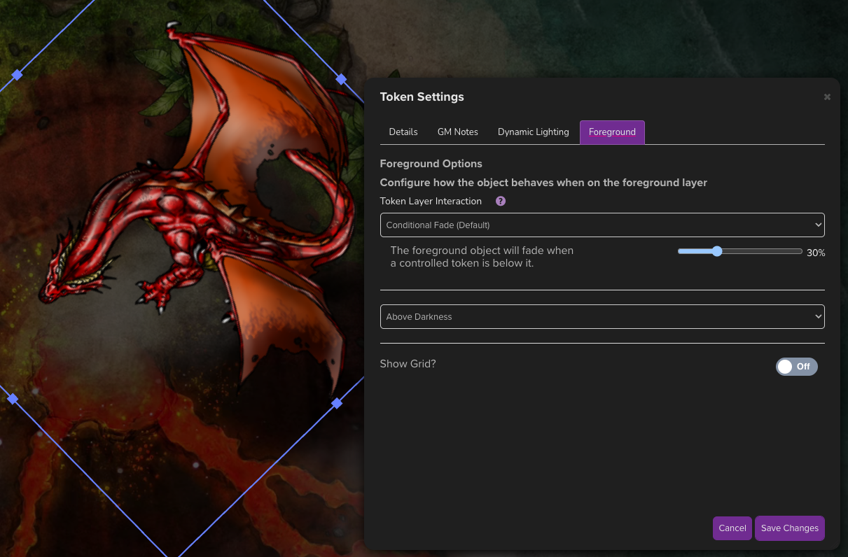 Foreground Layer – Roll20 Help Center