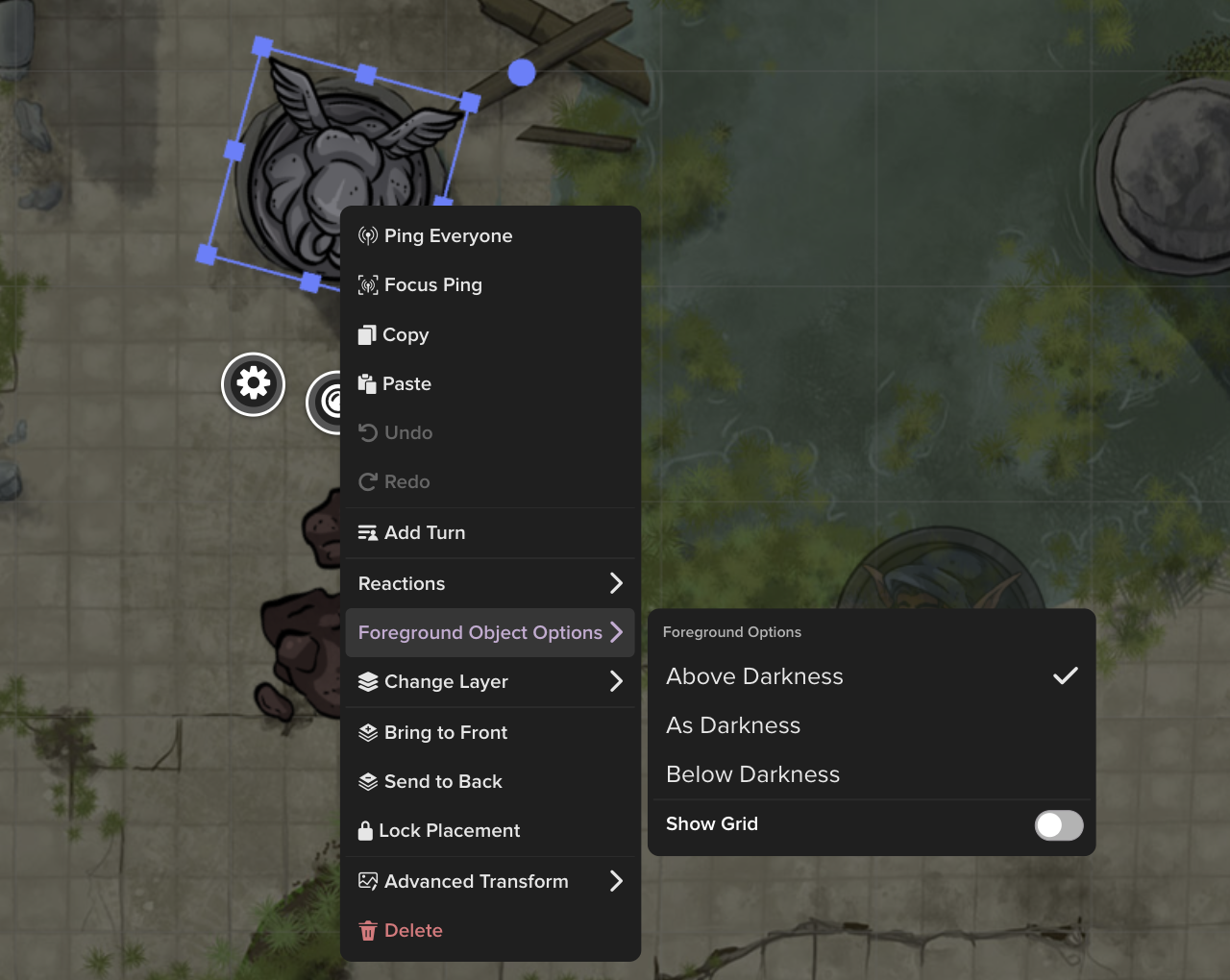 Foreground Layer – Roll20 Help Center